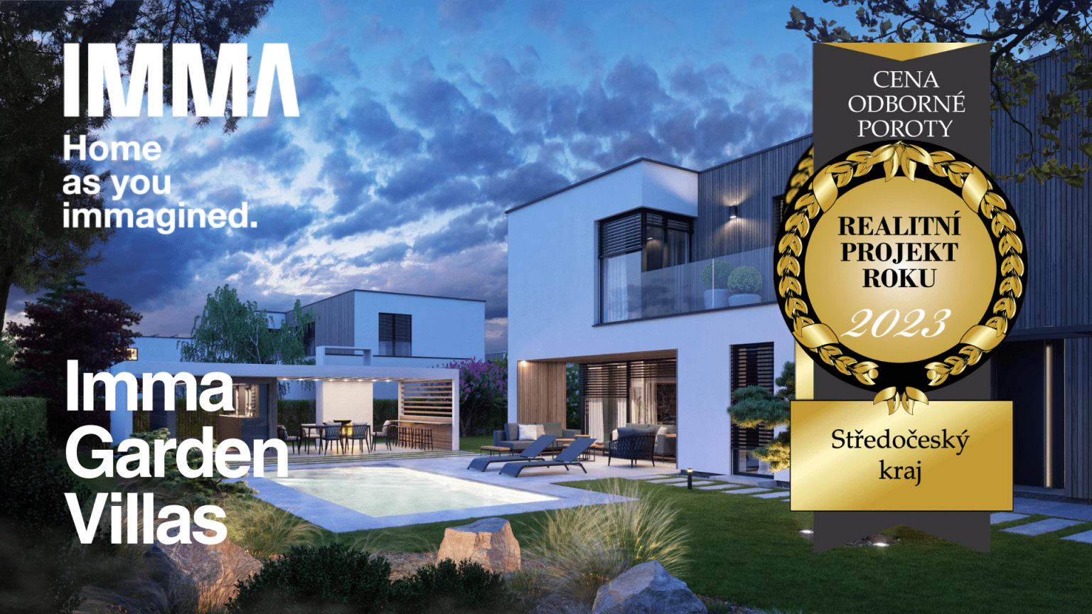 Imma Garden Villas Předboj – Rezidenční projekt 11 vilových domů v ...